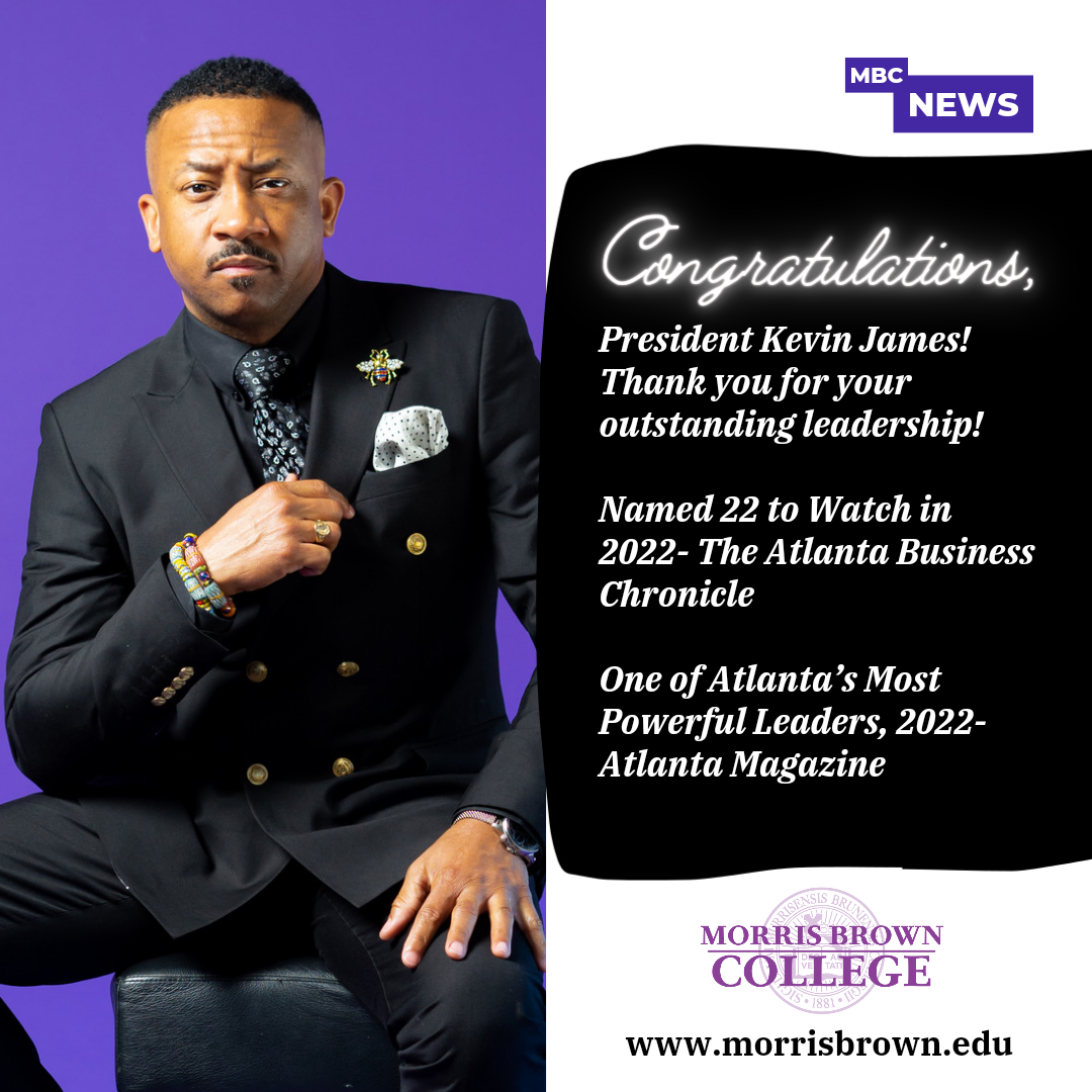 President Kevin James Named 22 to Watch in 2022 & One of Atlanta's Top ...
